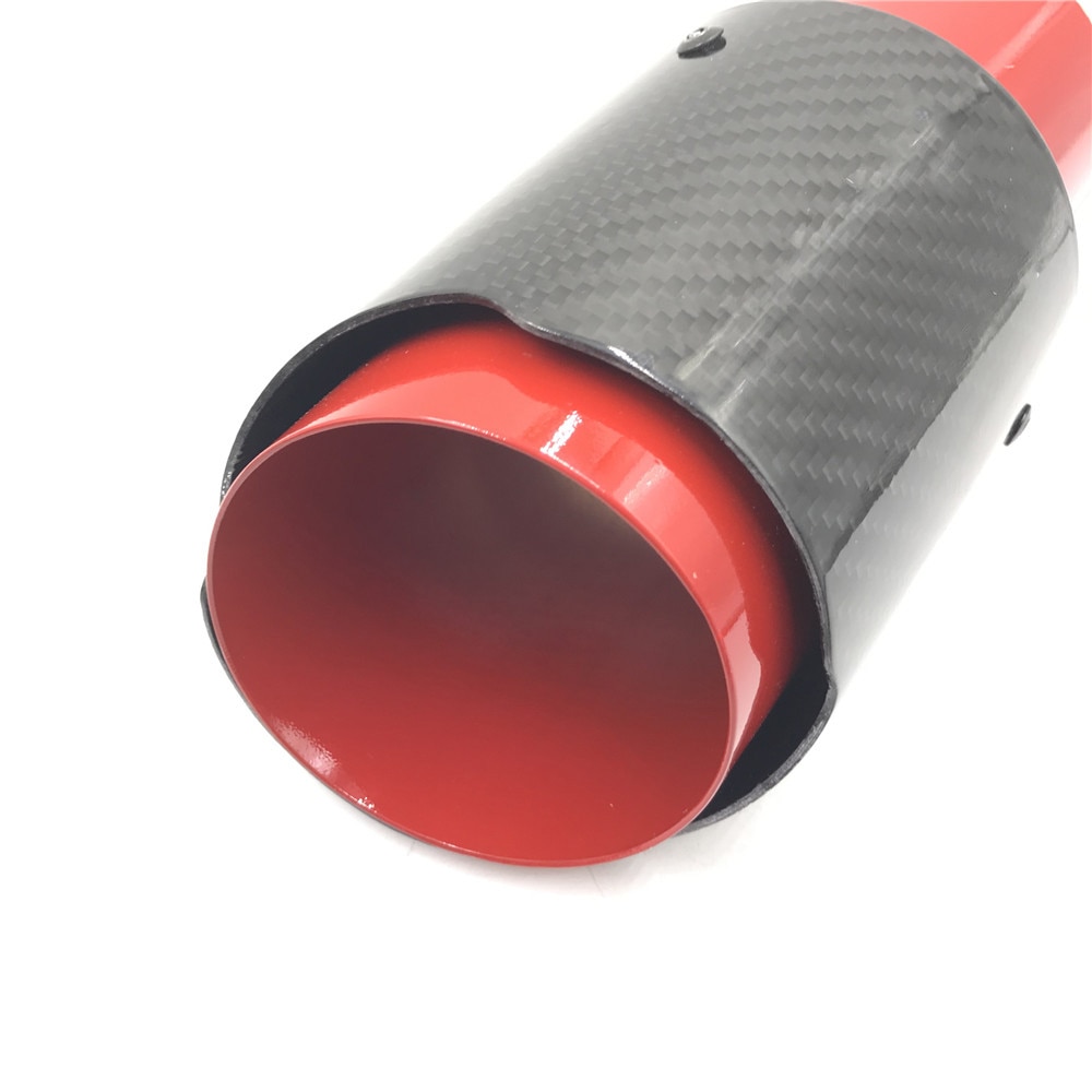 One pcs Exhaust Tip 63mm Inlet (89mm Outlet) Carbo... – Grandado