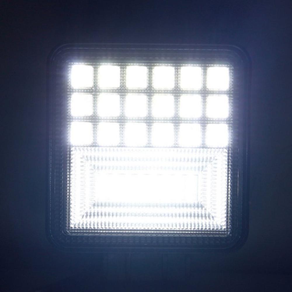 Car led square 126w work light auxiliary truck off... – Grandado