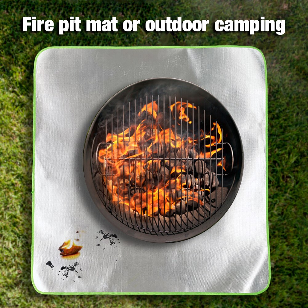 FirFire Pit-Pad Prevent Your Floor Deck Mat Campin... – Grandado