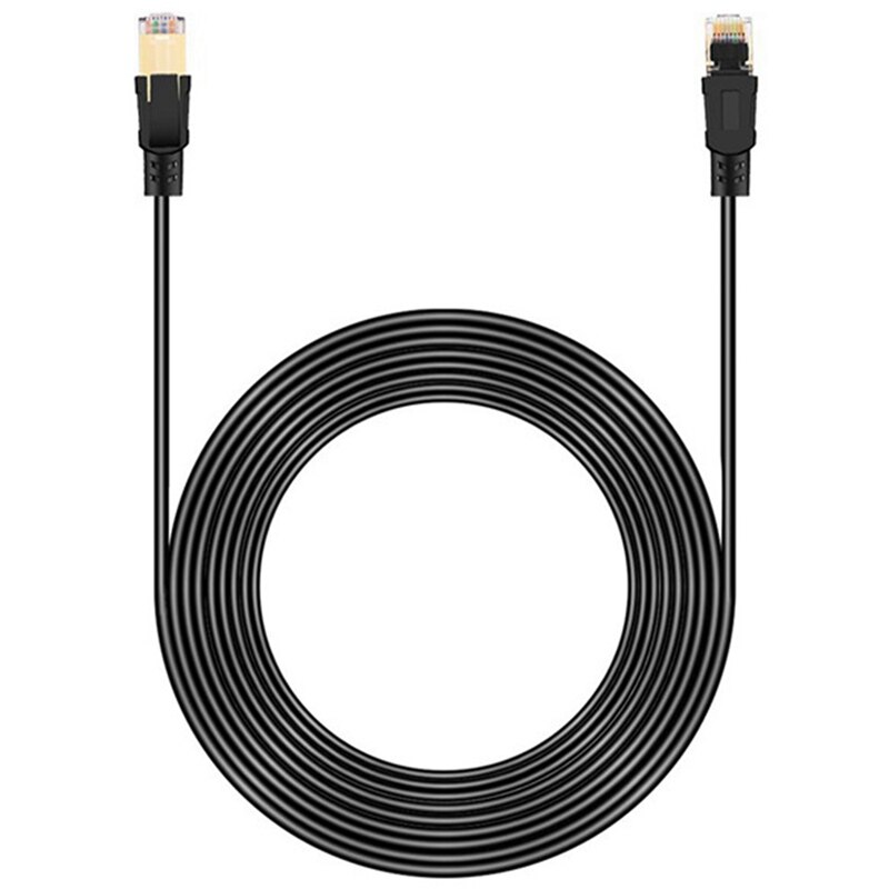 Cat 8 Ethernet Cable with Shielding, 26AWG 40Gbps ... – Grandado