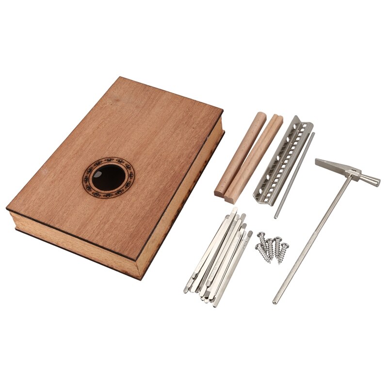 17 Key Kalimba Handwork DIY Kit Simple Assembly Wo... – Vicedeal