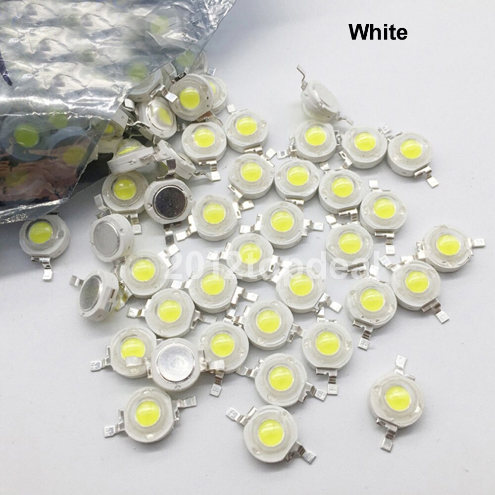 100Pcs 1 W 3 W High Power LED Light Beams 2.2 V-3.... – Grandado