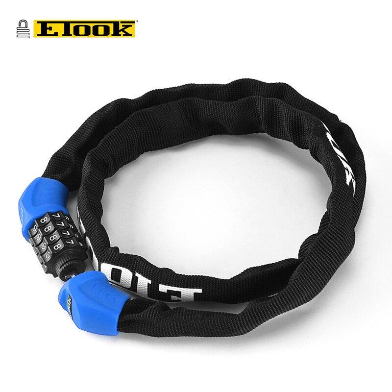 ETOOK Bike Chain Lock 4-Digit Combination Lock For... – Grandado