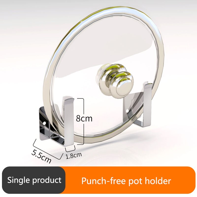 304 stainless steel kitchen rack, pot rack, wall-m... – Vicedeal