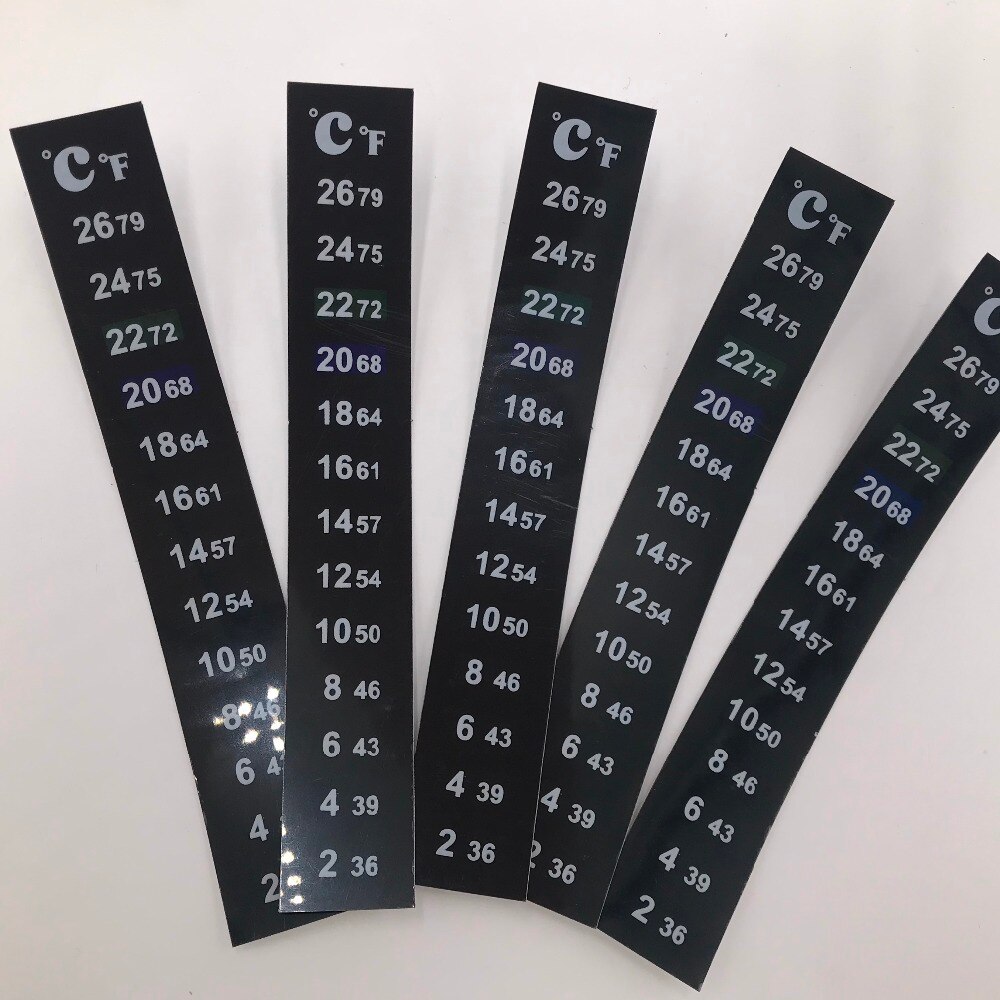 Termómetro de cristal líquido de doble escala, 36-... – Grandado