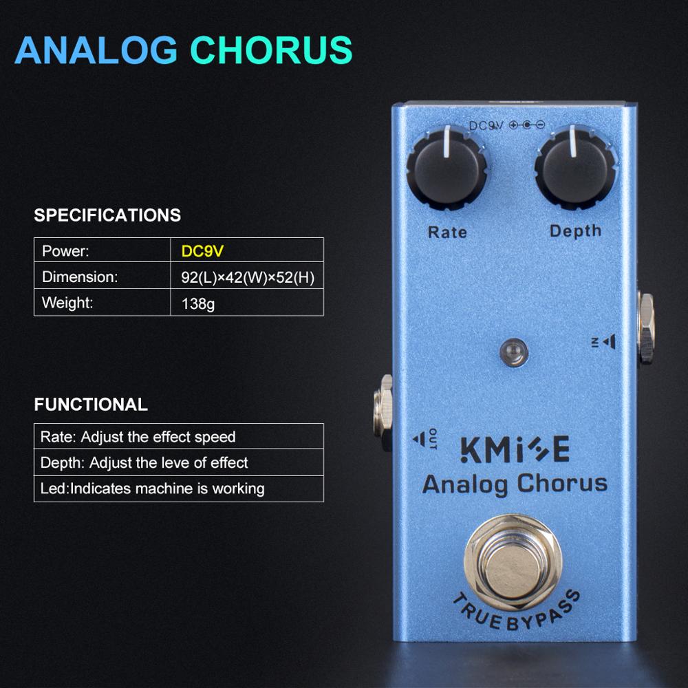 Kmise Mini Guitar Pedal Effect/Delay/Overdrive/Cru... – Grandado