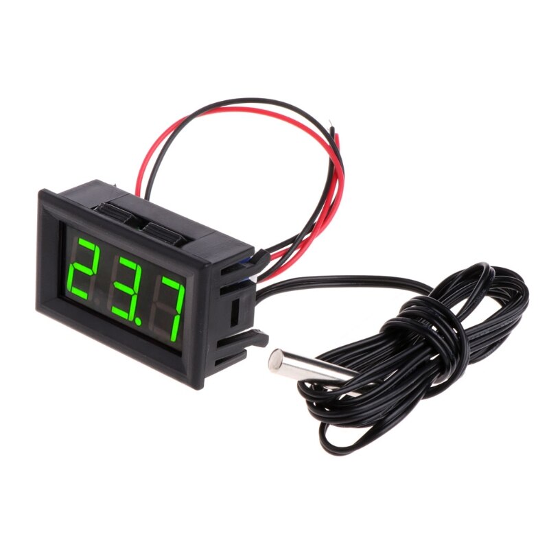 -50 ~ 110 ° C Dc 12V Digitale Led Thermometer Auto... – Vicedeal