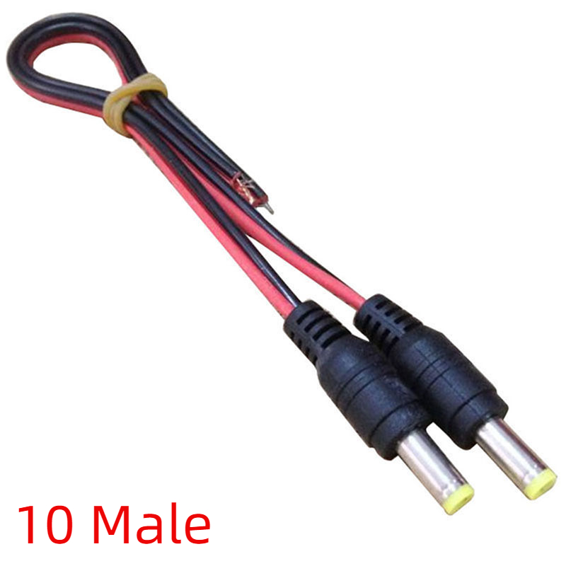 10pcs/Lot Male Female Plug 12V Dc Power Pigtail Ca... – Vicedeal