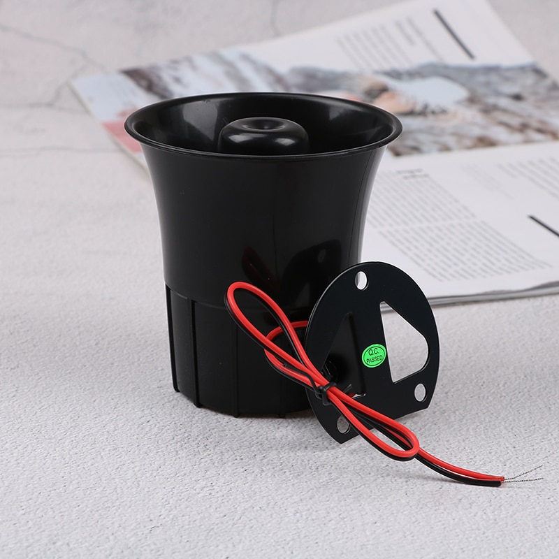 12V Loud Megaphone with Loud Speaker Siren Air Hor... – Grandado
