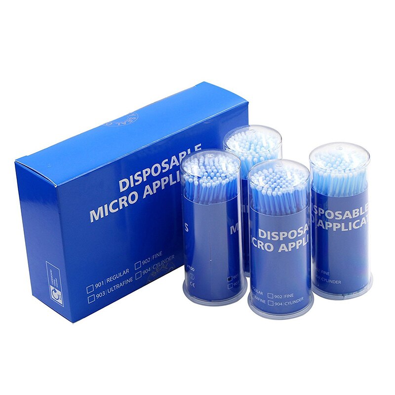 100Pcs/Box Dental Micro Pinsel Einweg Materialien ... – Vicedeal