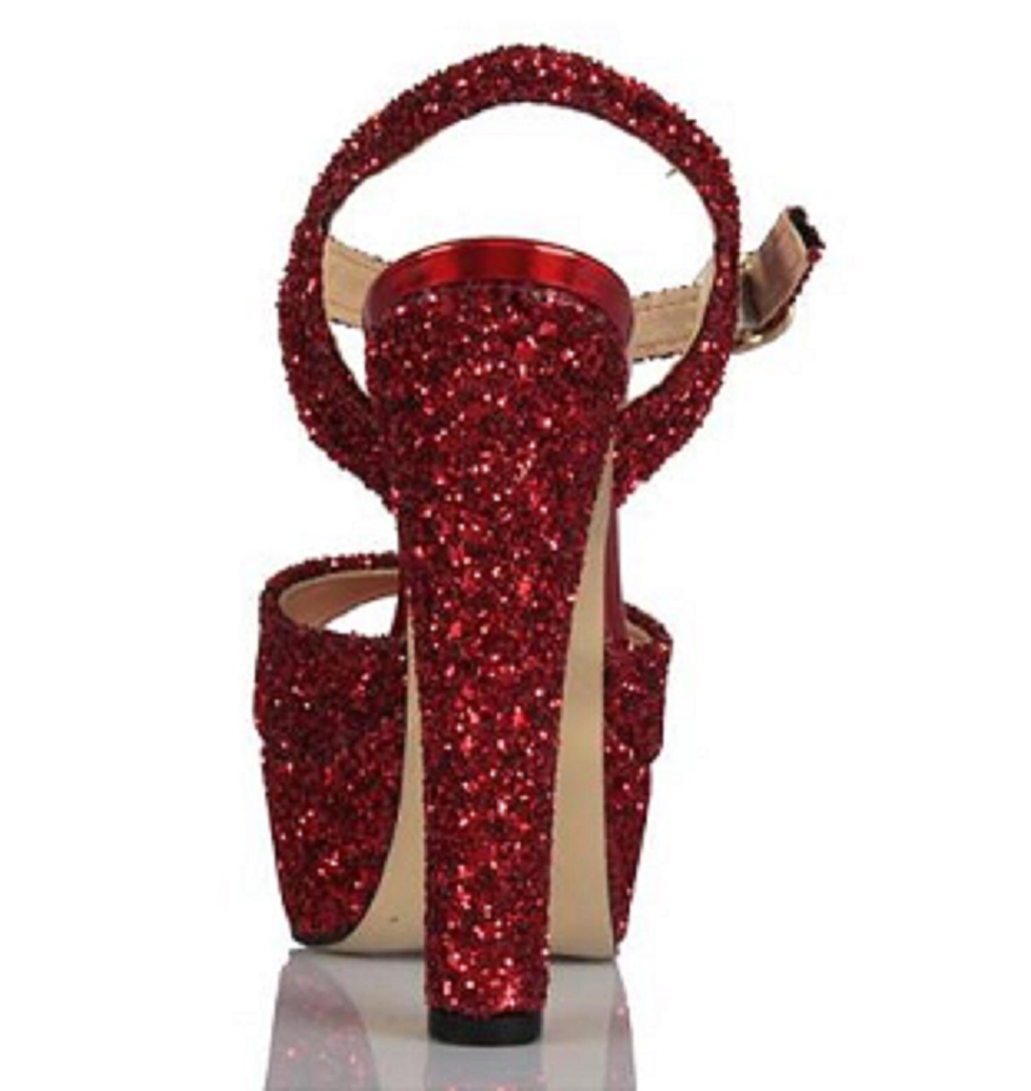 Mst-1027 Red Shard Of Glass women's pointed toe hi... – Vicedeal