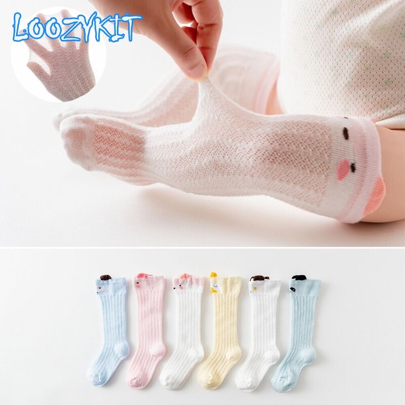 Summer Baby Socks Mesh Long Sockd For Baby Boys Gi... – Vicedeal