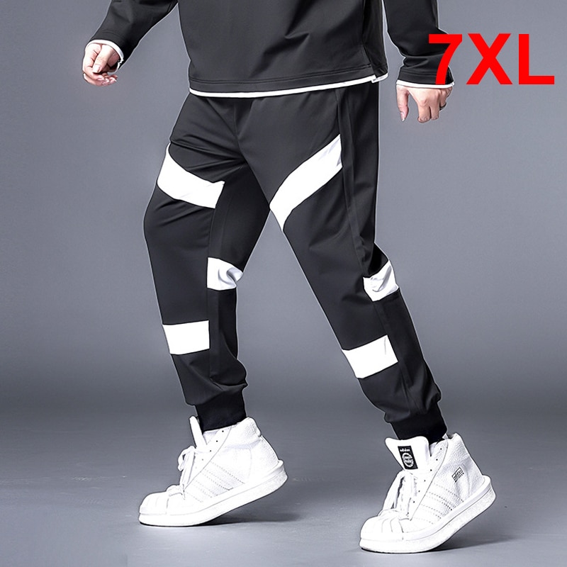 Baggy Broek Mannen Hip Hop Streetwear Broek Witte ... – Grandado