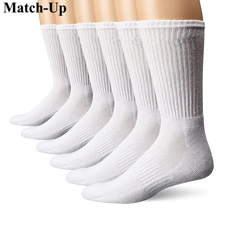 Match-Up Men's sport crew terry socks athletic soc... – Vicedeal
