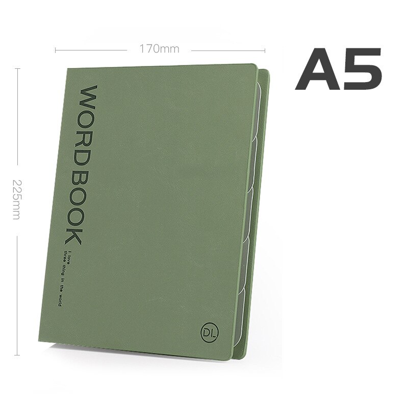 Binder A5/B5 Notebook with Rings Diary Journal Spi... – Grandado