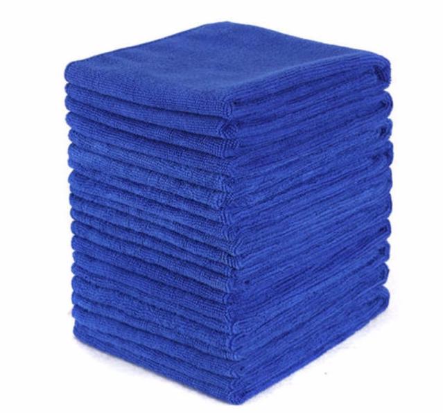 10PCS Blue Absorbent Microfiber Towel Car Home Kit... – Vicedeal