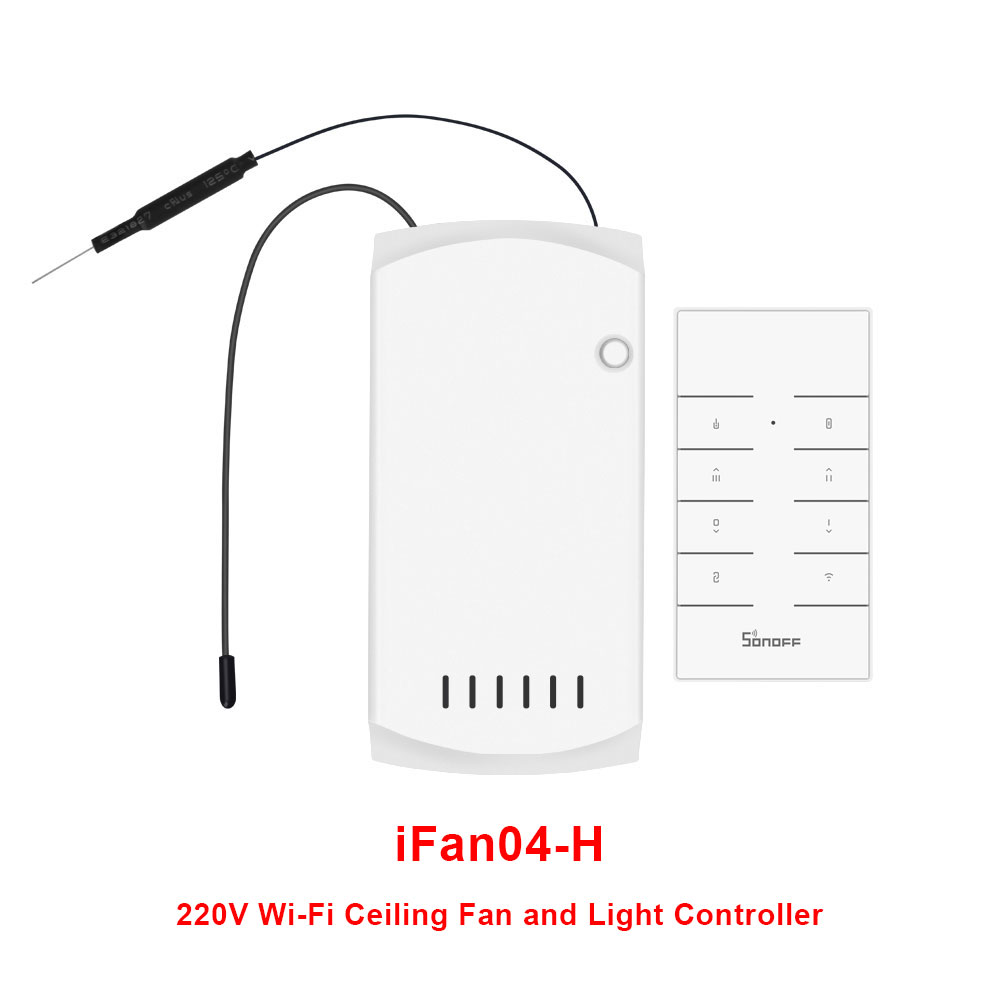 SONOFF iFan04 433Mhz RF 110V/220V Ceiling Fan &... – Vicedeal