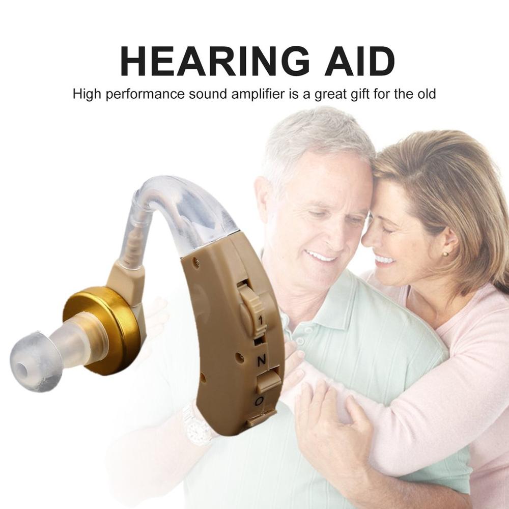 Ear Hearing Aid Kit Adjustable Behind Ear Sound Am... – Grandado