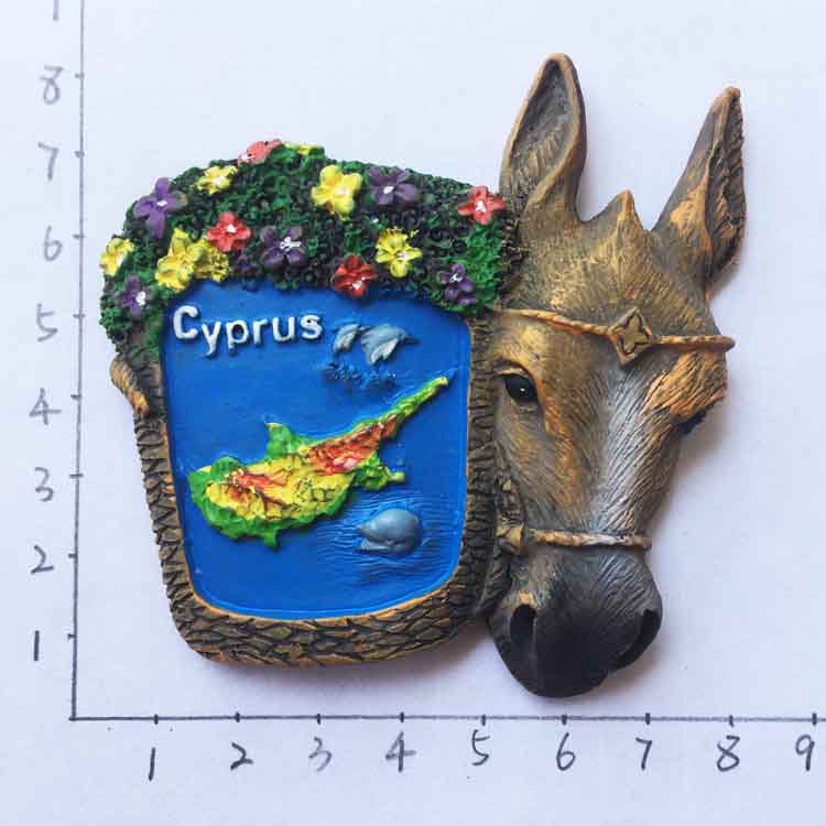3d Resin Cyprus Fridge Magnet Tourism Souvenir Mag... – Grandado