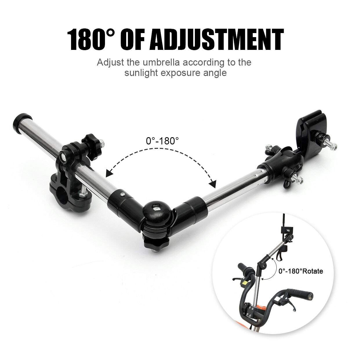 Stainless Steel Umbrella Stands Any Angle Swivel W... – Grandado