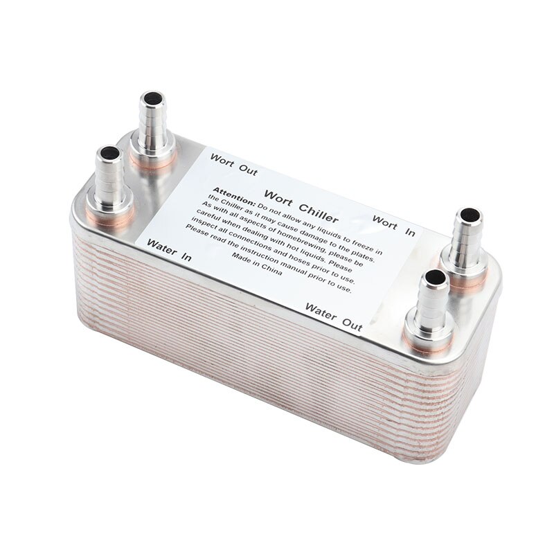 30 Plate Chiller out Wort Draft Beer Homebrew Plat... – Grandado