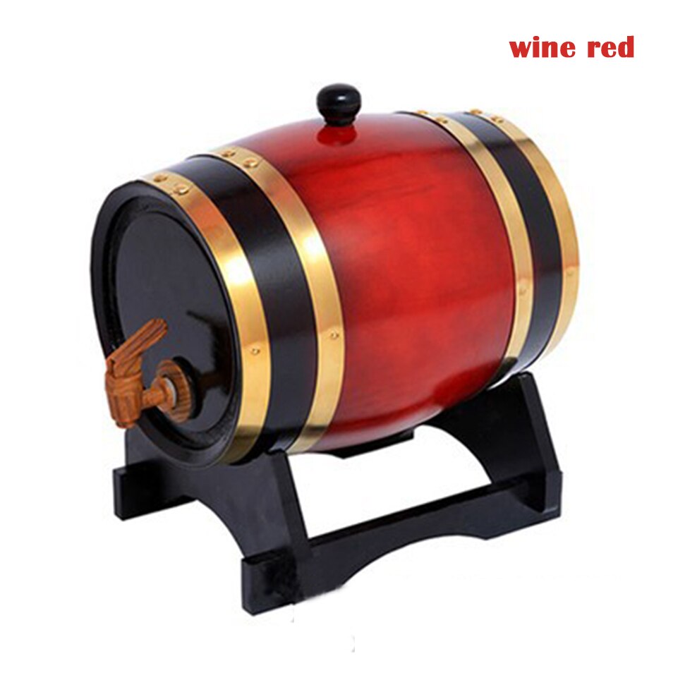 3L Solid Wood Wine Barrel Red Wine Liquor Wine Bar... – Vicedeal