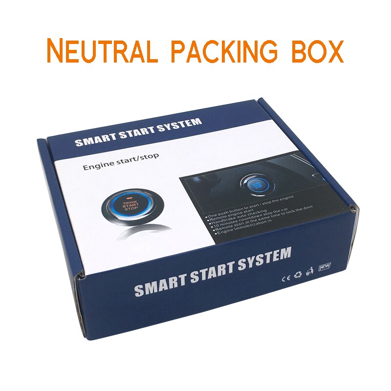 12V Car Alarm Car Engine Push Start Button RFID Lo... – Grandado