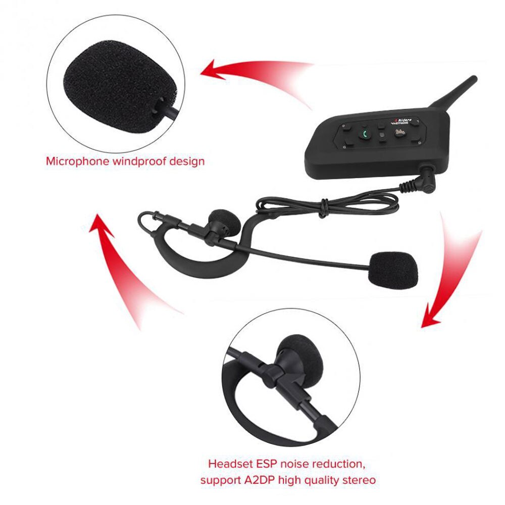 Referee Earhook Headphone 3.5mm port Headset Micro... – Grandado