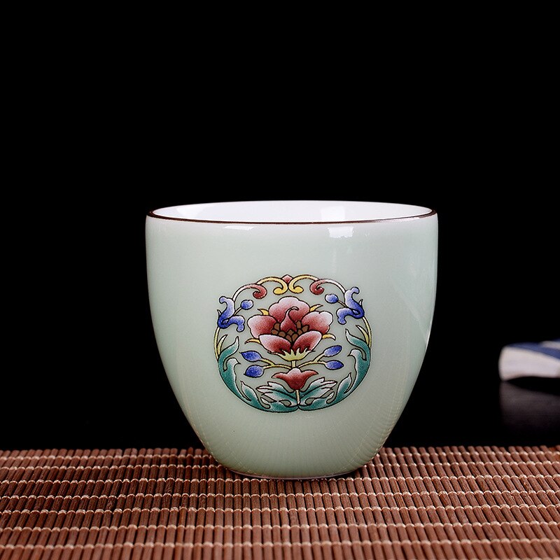 Handgemaakte Keramische Thee Cup 80 Ml Traditionel... – Grandado