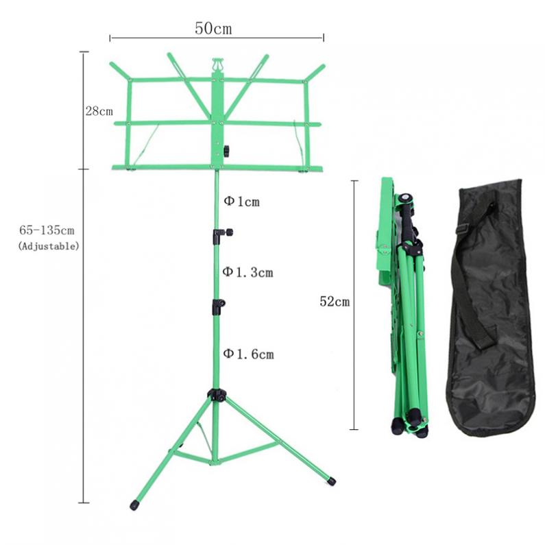 Folding Music Tripod Stand Holder Aluminum Alloy S... – Grandado