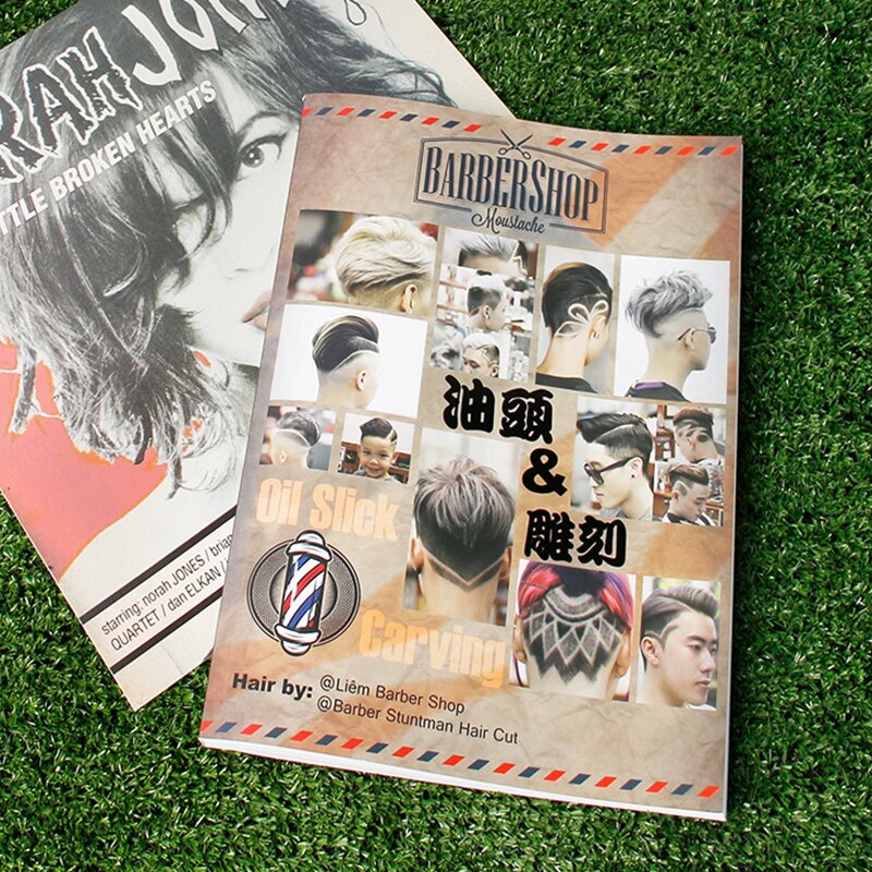 Oil Slick Carving Hairstyling Book 238 Types Hair ... – Grandado