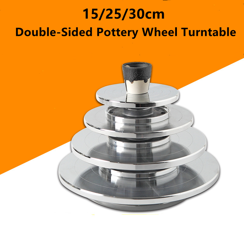 15/25/30cm Double Face Aluminum Alloy Turntable fo... – Grandado