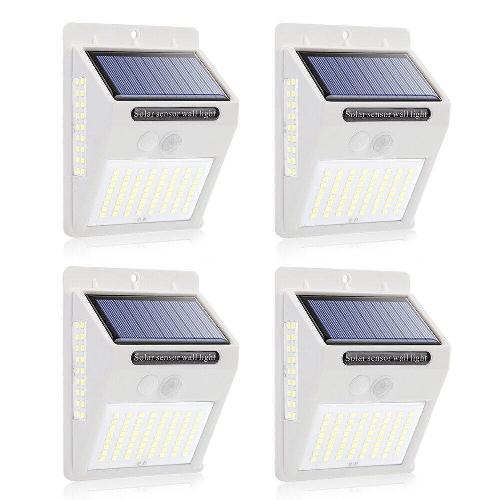 100LED Solar Light PIR Motion Sensor Wall Light Ou... – Grandado