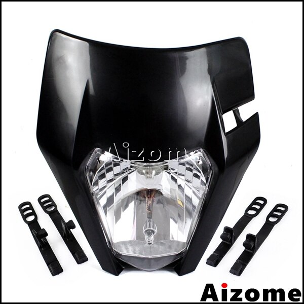 Universal Motocross Green Headlight Mask Off Road ... – Grandado