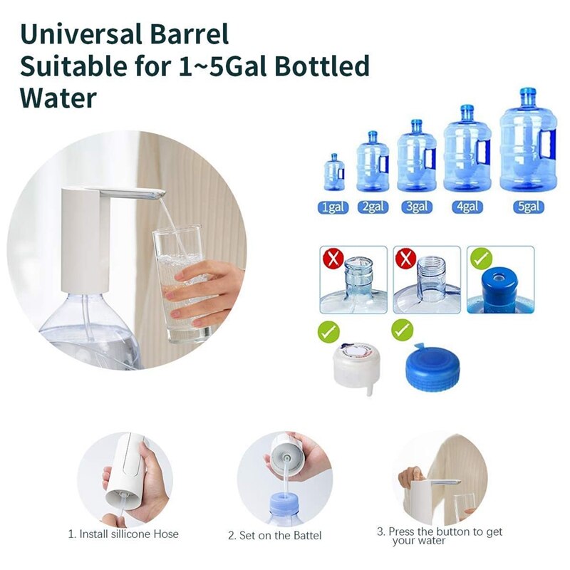 5 Gallon Water Dispenser Opvouwbare Fles Water Pom... – LovingPrices