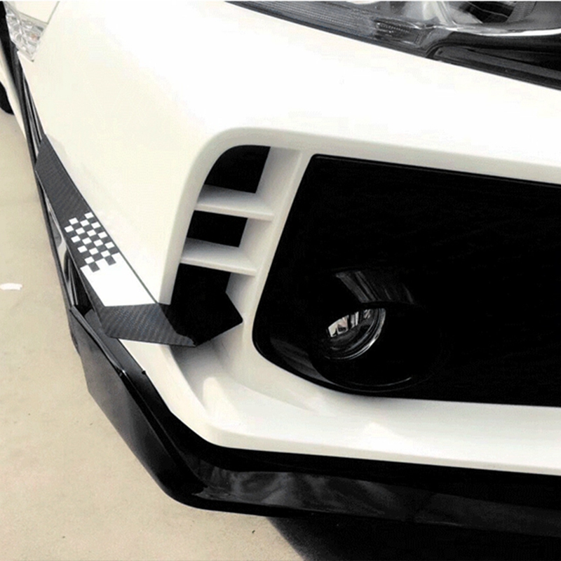 Auto Voorbumper Lip Splitter Fin Lucht Mes Auto Bo... – Vicedeal