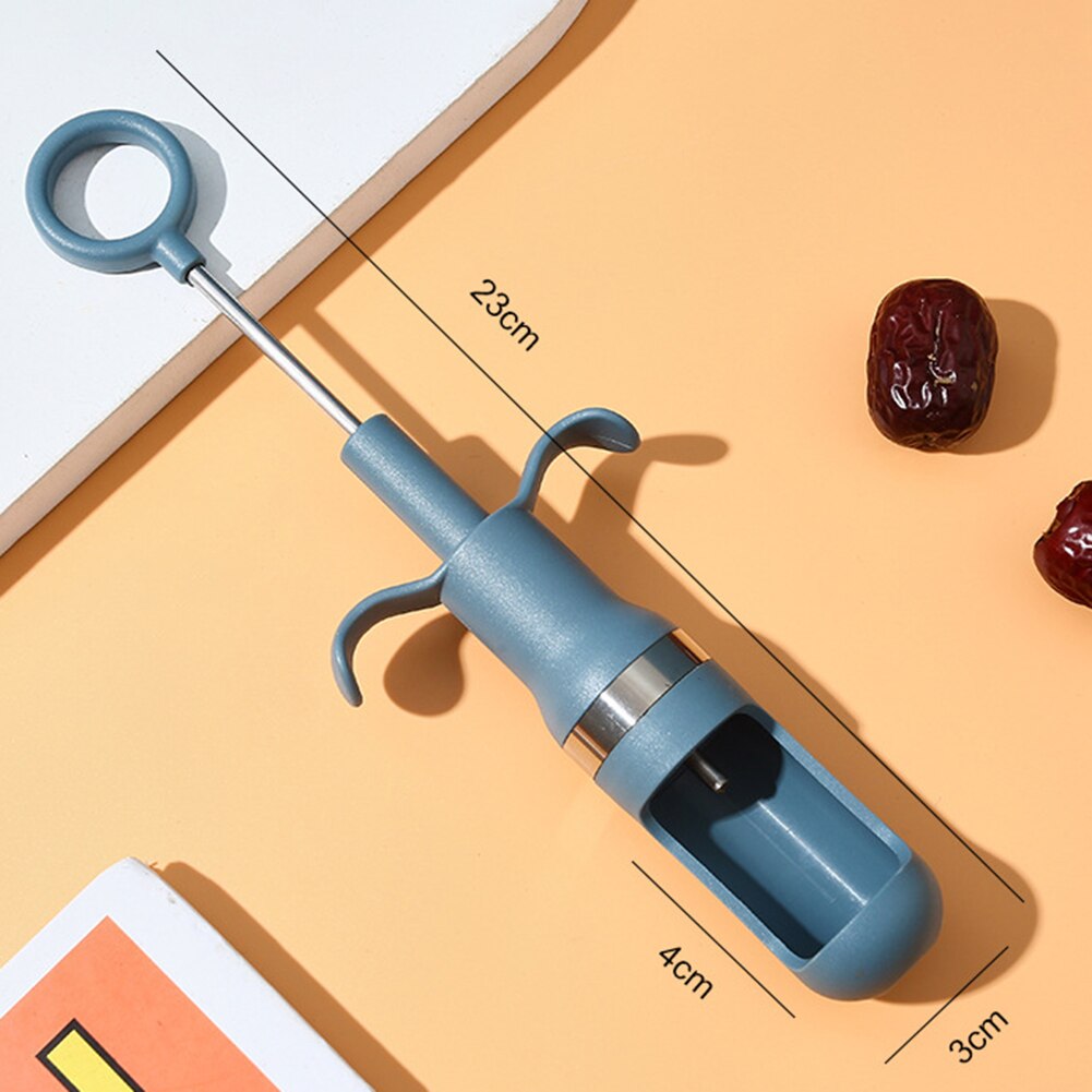 Red Date Pitting Device Kitchen Gadget Fruit Pit S... – Grandado