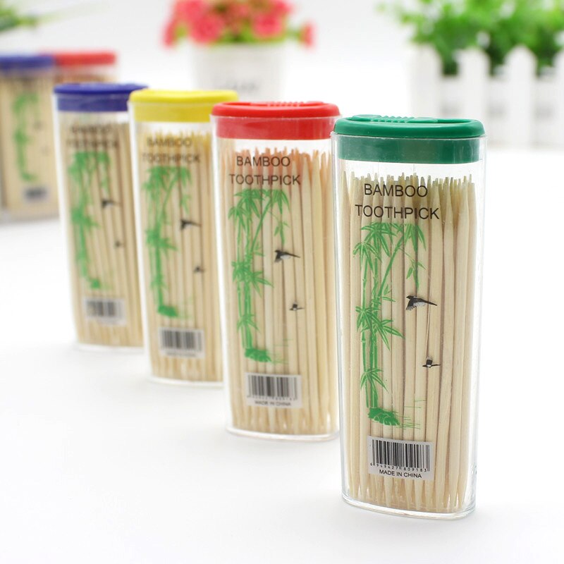 1 Box Bamboo Toothpick Disposable Natural Toothpic... – Grandado