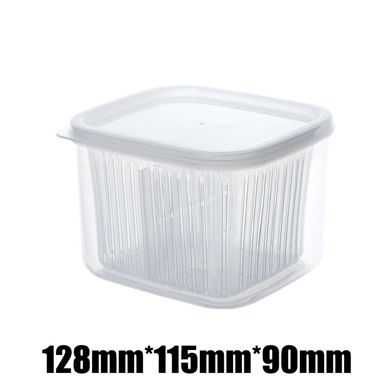 Divided Green Onion Storage Box Kitchen Refrigerat... – Grandado
