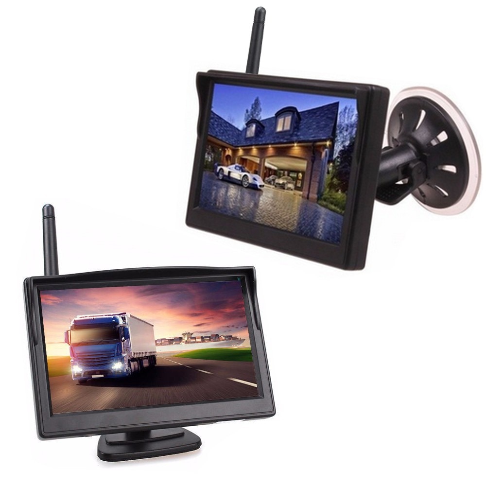 Podofo Wireless 5'' Car TFT Color Rear View Monito... – Grandado