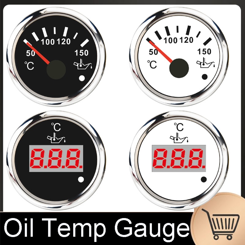 Digital Oil Temperature Gauge With Alarm Waterproo... – Vicedeal