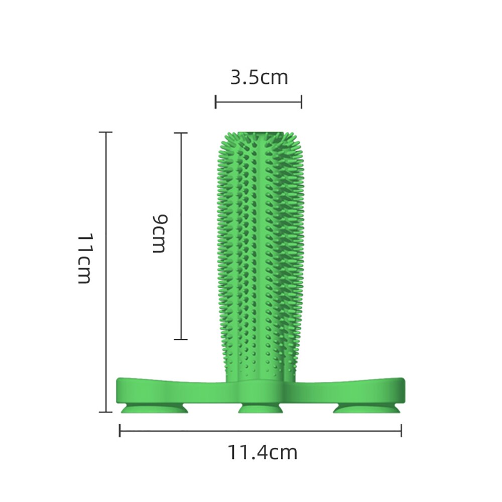 Dog Toy Interactive Rubber Pet Toys Dog Toothbrush... – Grandado