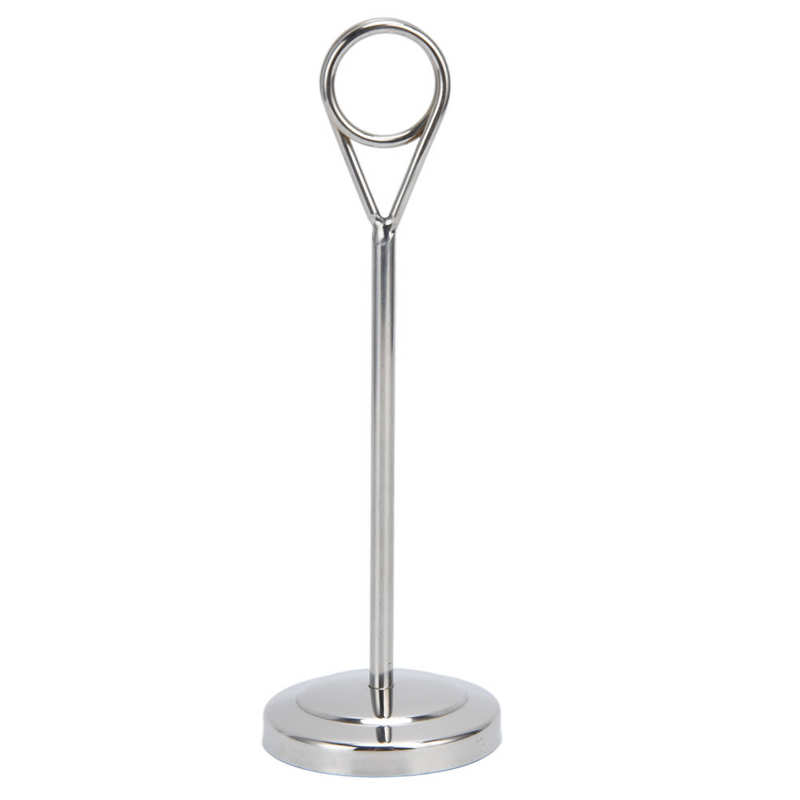 Table Number Holder Stainless Steel Round Shaped S... – Vicedeal