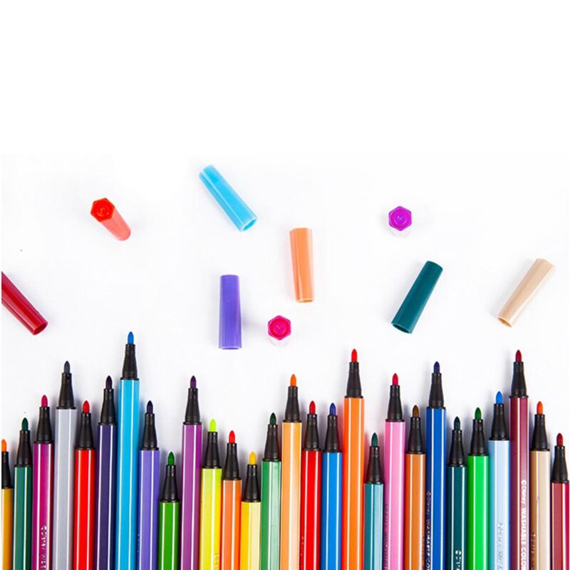 12 Colors Water Based Ink single end Brush Art Mar... – Vicedeal