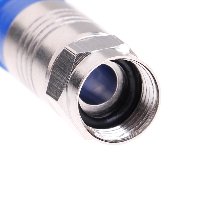 10Pcs F-Type Male Plug Compression Connectors For ... – Grandado