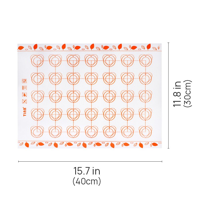 Silicone Baking Mat Macaron Baking Pad Fondant Bak... – Grandado