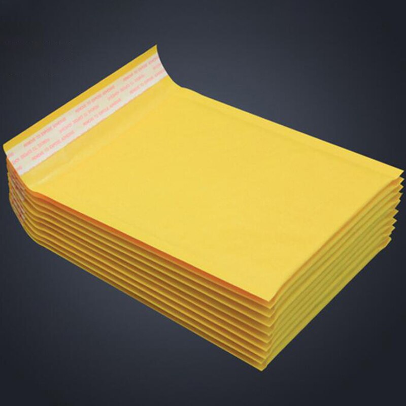 50 Pc 22 x 25cm Kraft Paper Bubble Envelope Bag Ma... – Grandado