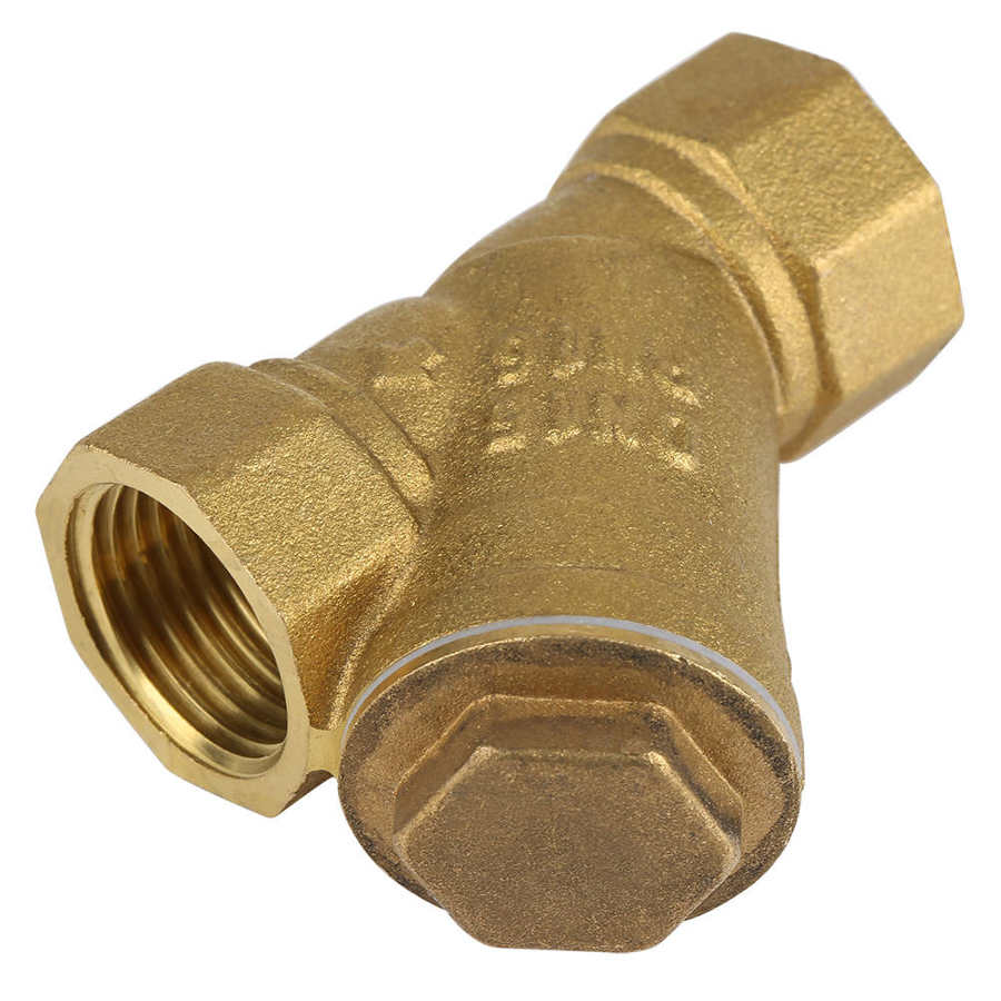 1/2" DN15 Female Type Y Brass Strainer Filter Valv... – Vicedeal