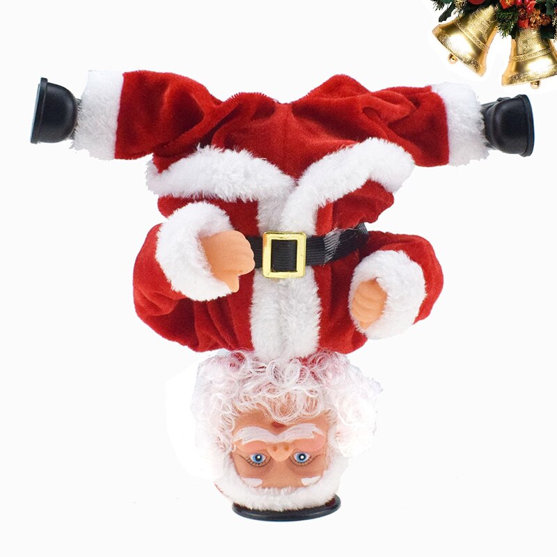 Handstand Dance Santa Claus Figure Electric Music ... – Grandado
