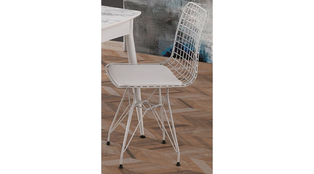 Metal Durable Decorative Chair Fast Living Team – Grandado